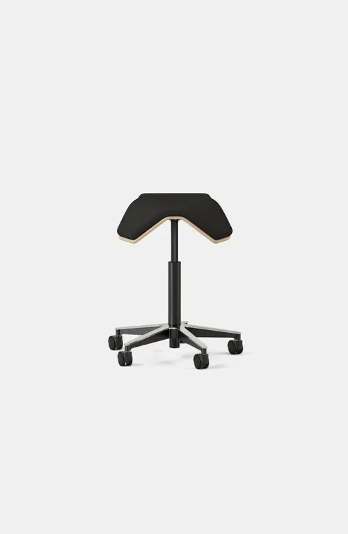 BRANCH Saddle Chair - Black/iloa Plus
