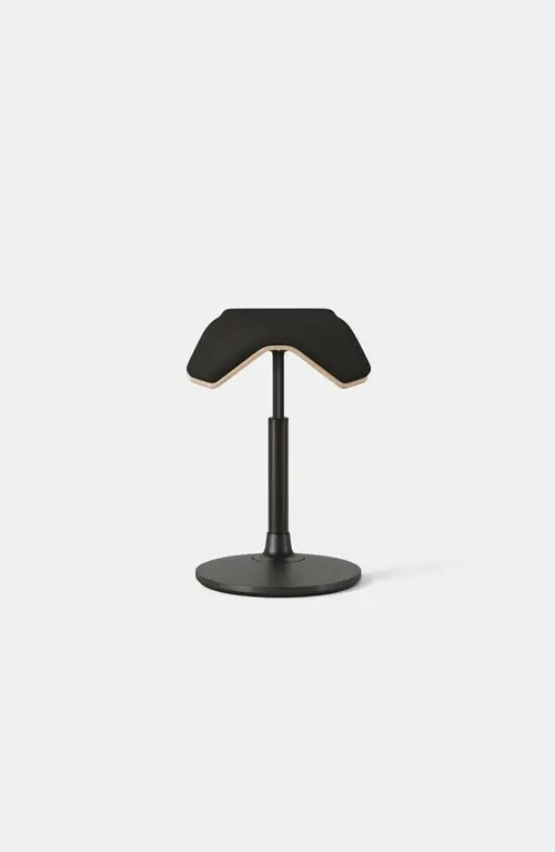 BRANCH Saddle Stool - Black/iloa Plus