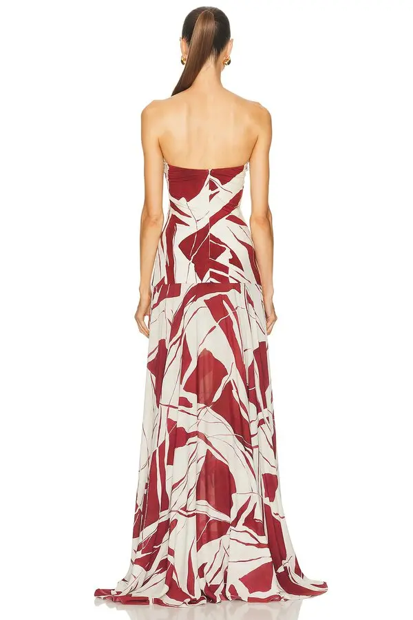 silvia tcherassi burgundy dress Long Mermaid V-neck Sequined Open Back Prom Dress Burgundy Formal Even –  BIZTUNNEL