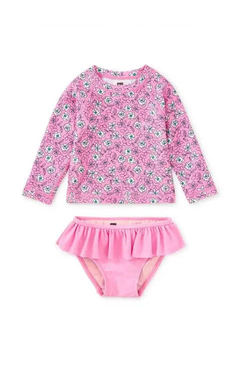 TEA COLLECTION Baby Swim Set - Carnation Toss