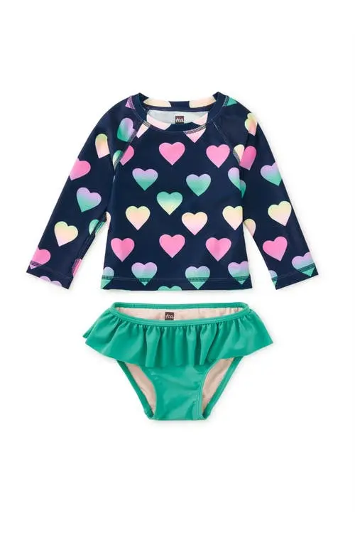 TEA COLLECTION Baby Swim Set - Ombre Hearts