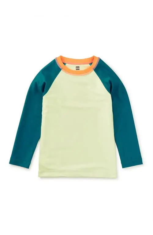TEA COLLECTION Long Sleeve Rash Guard - Lime Ice