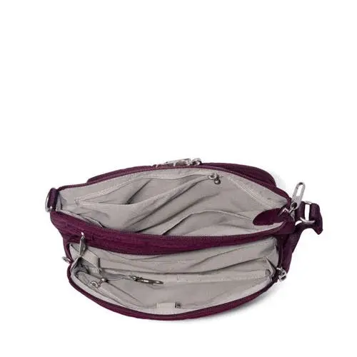 BAGGALLINI Securtex® Anti-theft Keepsake Crossbody - Mulberry