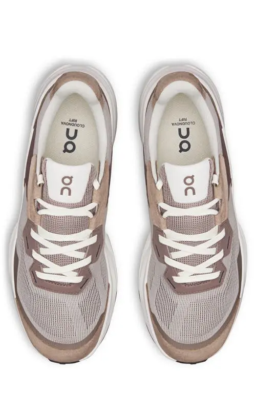 On Cloudnova Rift Sneakers - Fog/ash