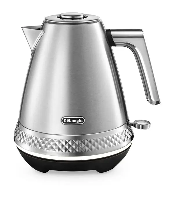 DE'LONGHI Stainless Steel Diadema Kettle - Silver