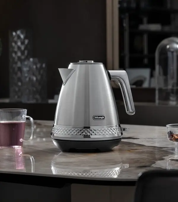 DE'LONGHI Stainless Steel Diadema Kettle