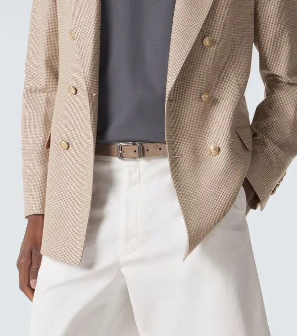 Brunello Cucinelli Suede Belt