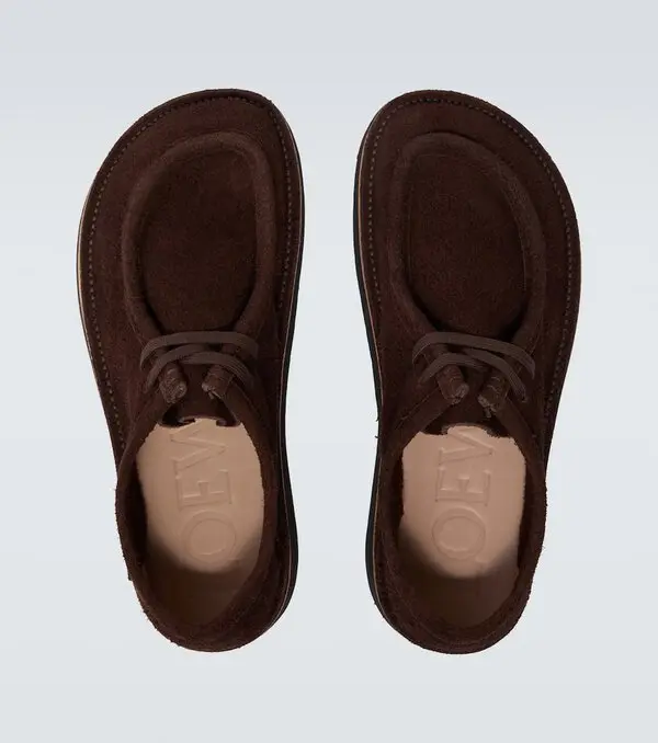 Loewe Faro Suede Desert Boots