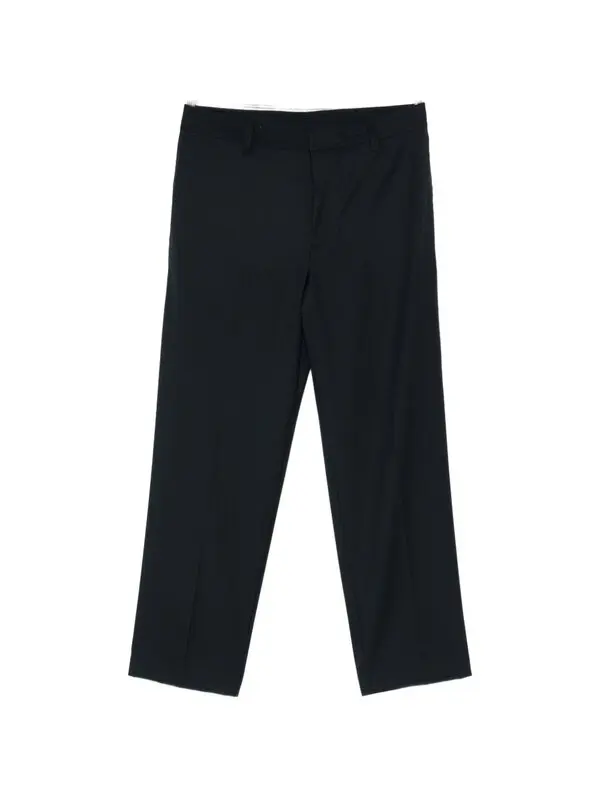 Emporio Armani Wool Trousers - Blue