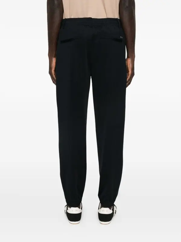 Emporio Armani Nylon Trousers - Blue