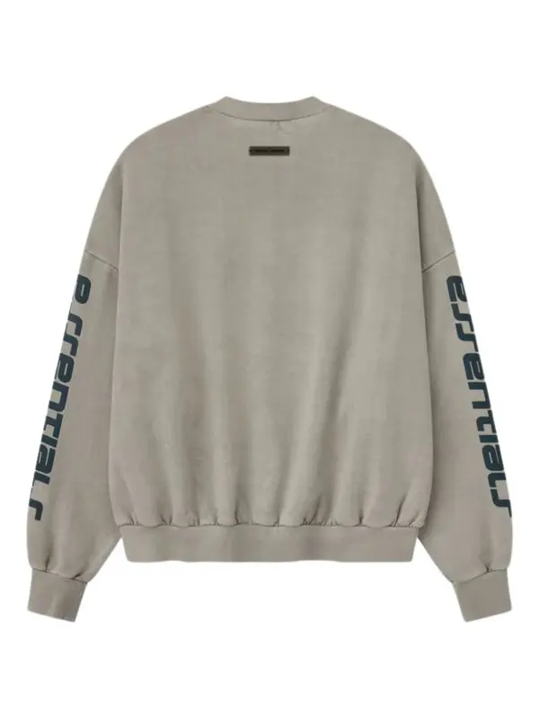 ESSENTIALS Heavy Fleece Cropped Relaxed Sweatshirt