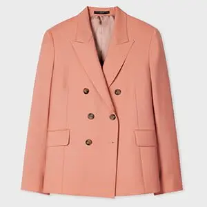 Paul Smith Mohair-blend Double Breasted Blazer