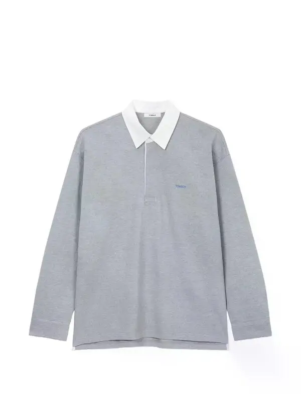 STUDIO TOMBOY Long-sleeves Polo Top