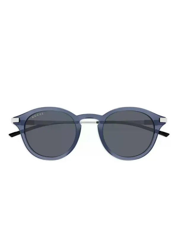 Gucci Round-frame Sunglasses - Blue