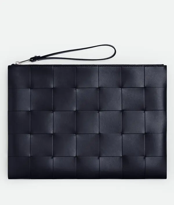 Bottega Veneta Cassette Flat Pouch - Nocturnal/blue Royal