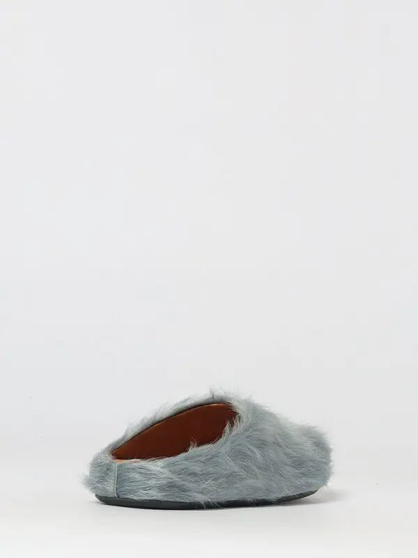 Marni Fur Clogs - Water