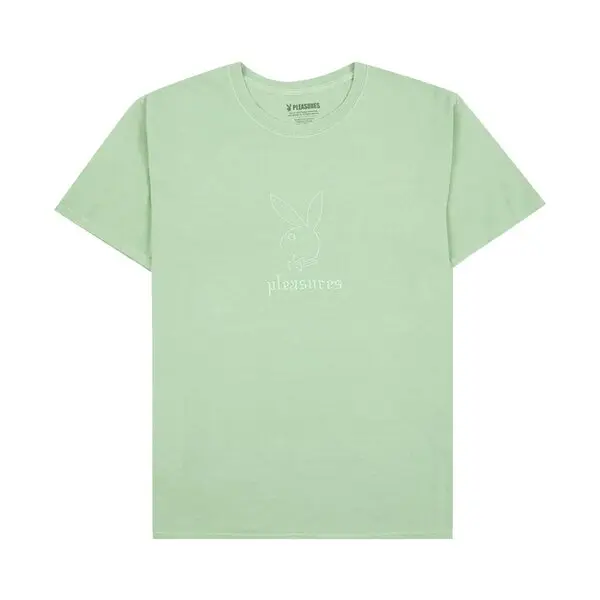 PLEASURES X Playboy Entertainment Pigment Dye T-shirt - Green