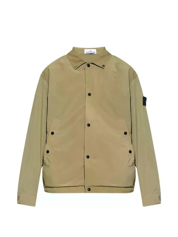 Stone Island Buttoned Bomber Jacket