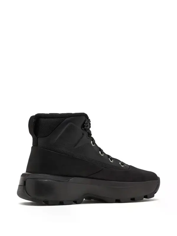JORDAN City Logo Lace-up Boots - Black