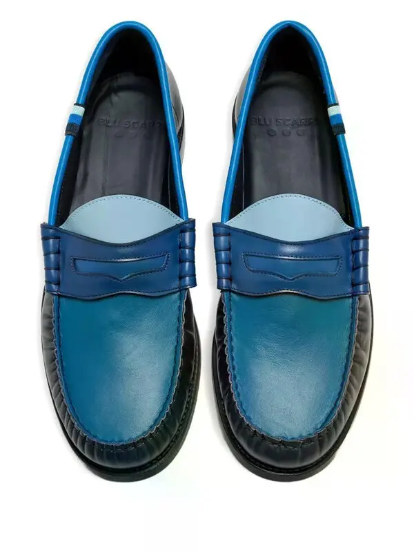 BLU SCARPA Penny-strap Loafers