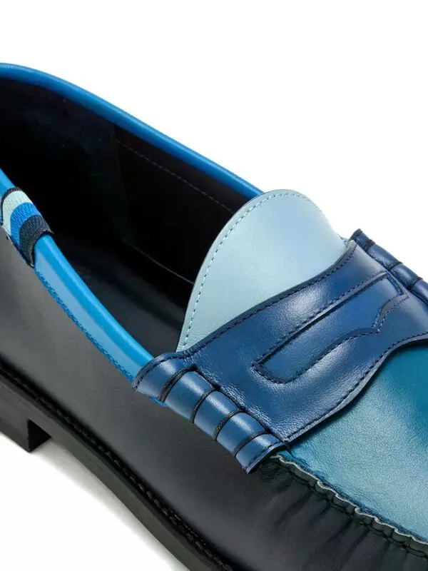 BLU SCARPA Penny-strap Loafers