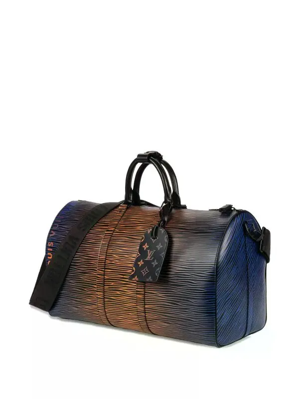 LOUIS VUITTON Striped Duffle Bag