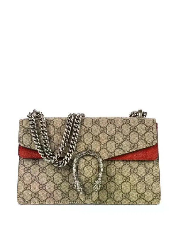 Gucci Small Dionysus Chain Crossbody - Neutrals
