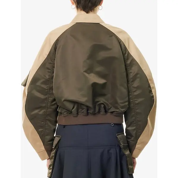 Sacai Contrast-twill Padded Shell Jacket