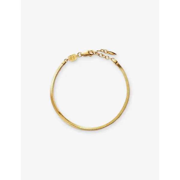 MISSOMA Lucy Williams X Square Snake Bracelet - Gold
