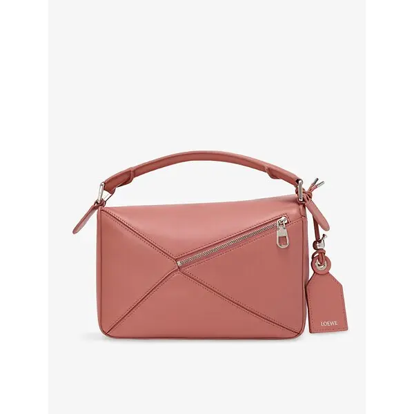 Loewe Puzzle Small Leather Top-handle Bag - Blush