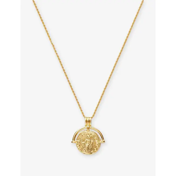 MISSOMA Lucy Williams X 18ct Vermeil Coin Necklace - Gold