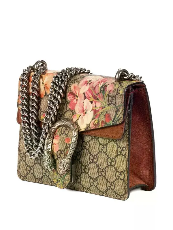 Gucci Floral Print Chain Bag