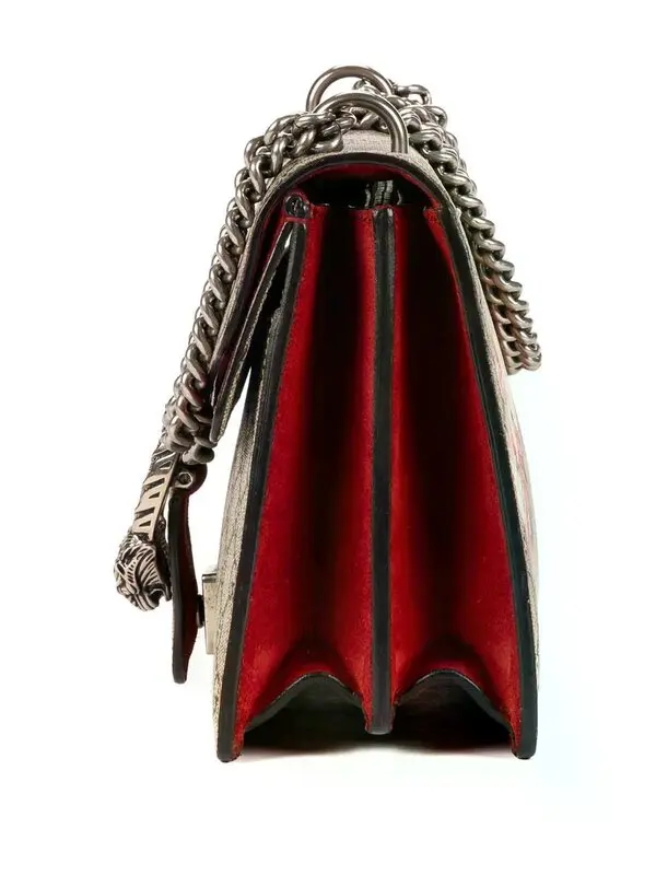 Gucci Flower Print Shoulder Bag