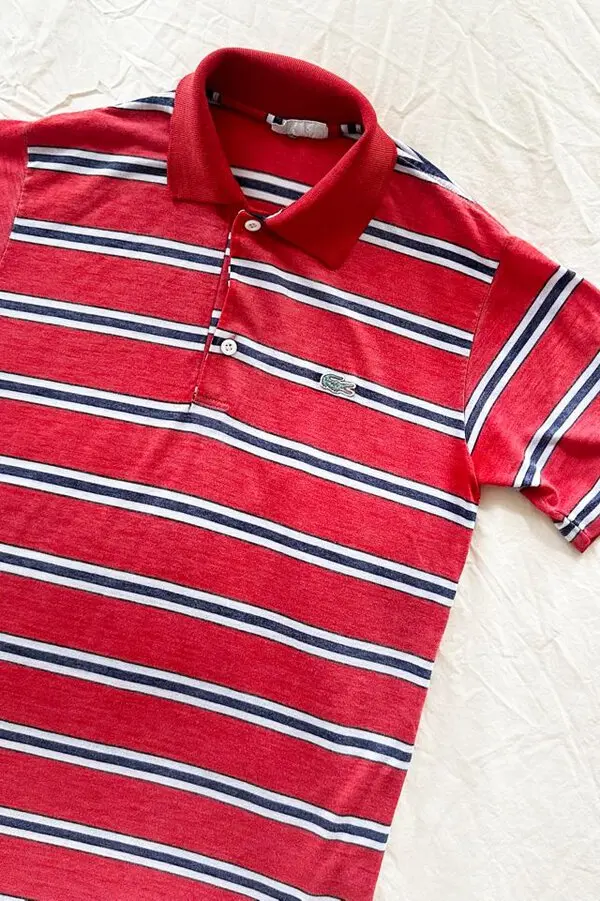 Lacoste Vintage Striped Polo