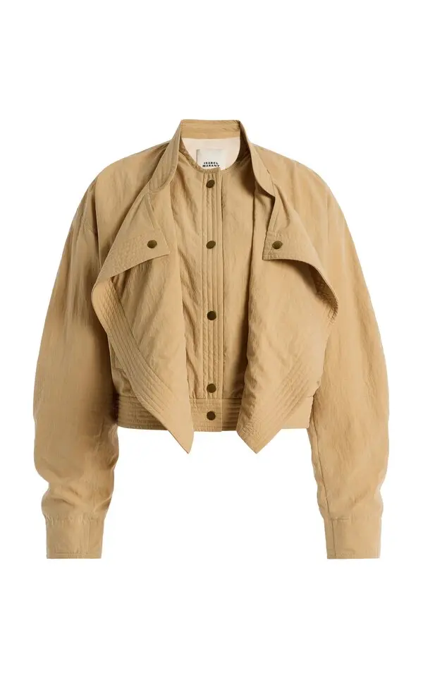 Isabel Marant Étoile Tricia Cotton Jacket - Neutral