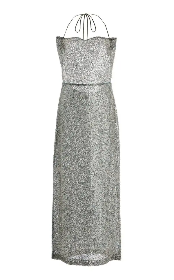 Ila Anissa Sequined Midi Dress - Multi