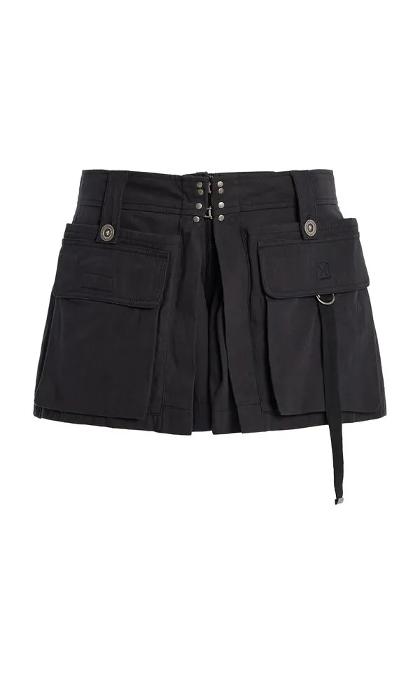 Isabel Marant Étoile Barta Cotton Shorts - Black