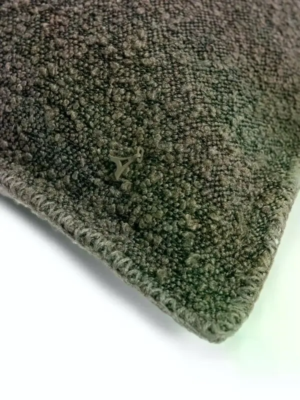 Manière De Voir Boucle And Whipstitch Reversible Cushion