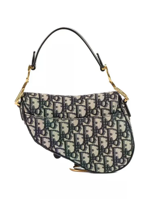 Dior Saddle Monogram Shoulder Bag