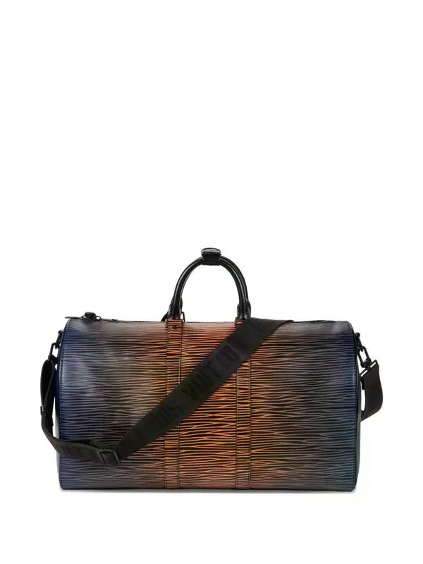 LOUIS VUITTON Striped Duffle Bag