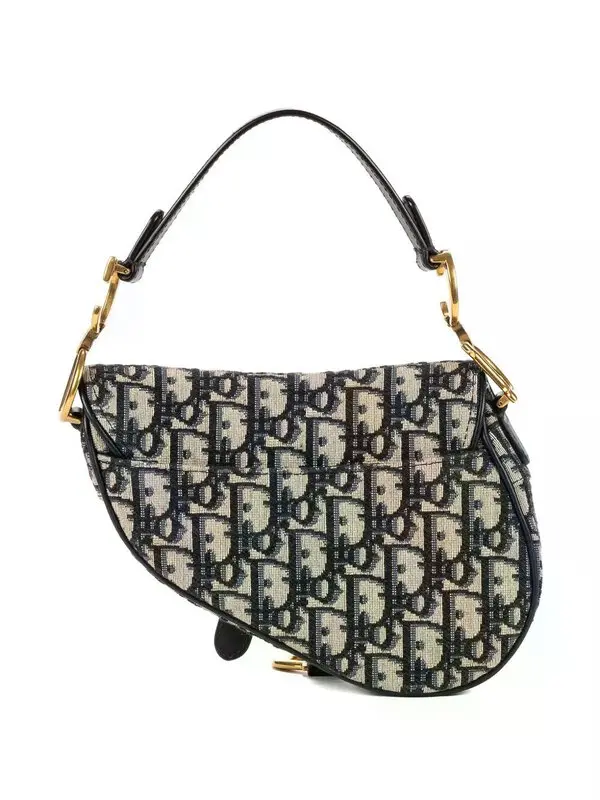 Dior Saddle Monogram Shoulder Bag