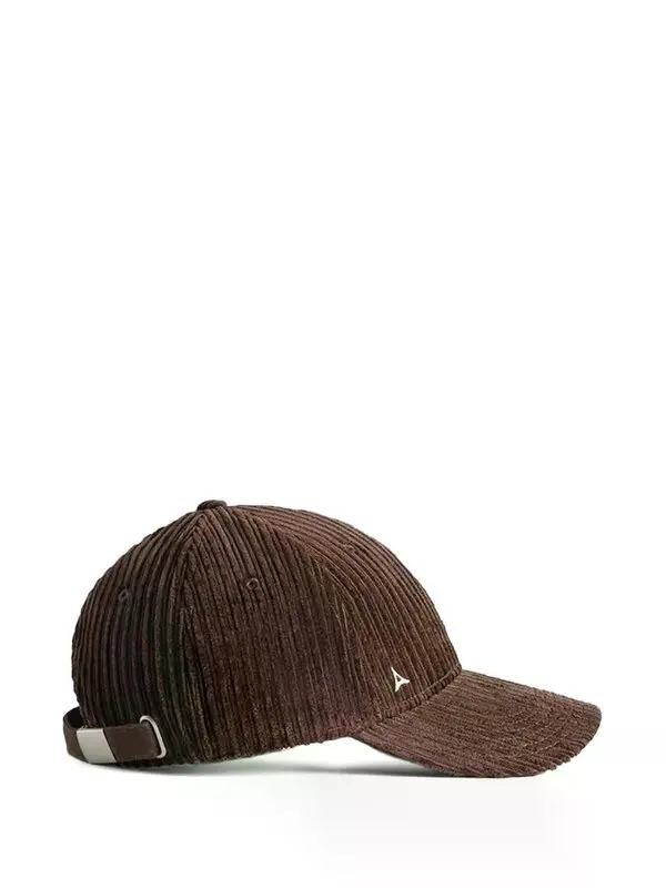 Manière De Voir Corduroy Baseball Cap - Brown