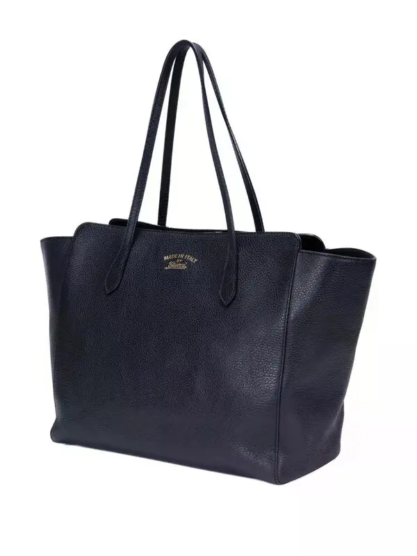 Gucci Calf Leather Tote Handbag