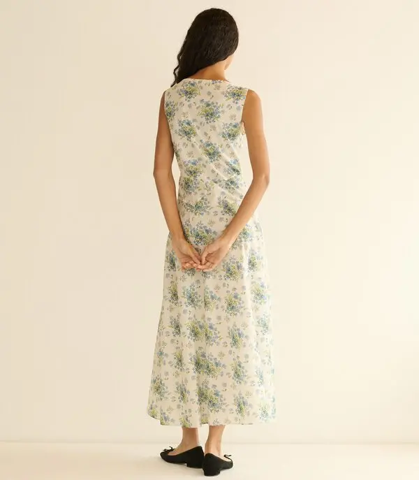 DÔEN Bruna Floral Print Dress