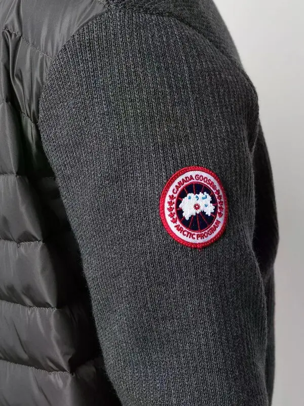 Canada Goose High-neck Padded Jacket - Grey