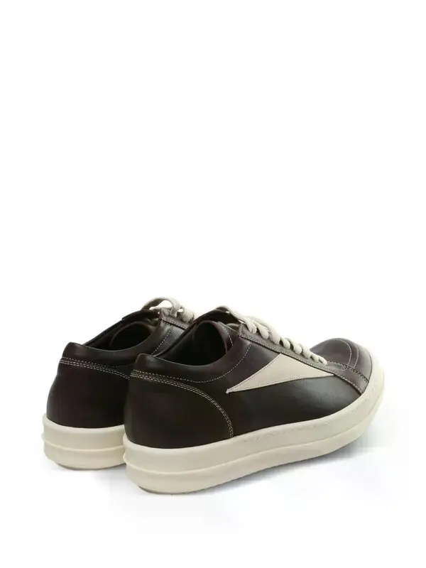 Rick Owens Panelled Sneakers - Brown