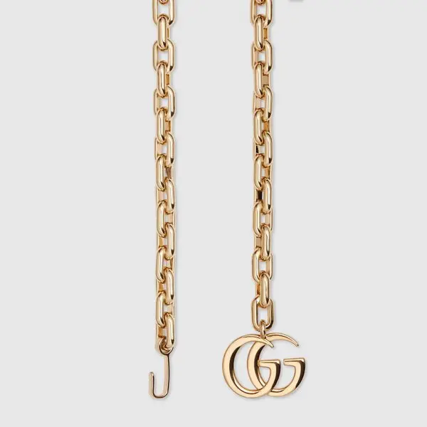 Gucci Double Chain Belt With Double G Charm