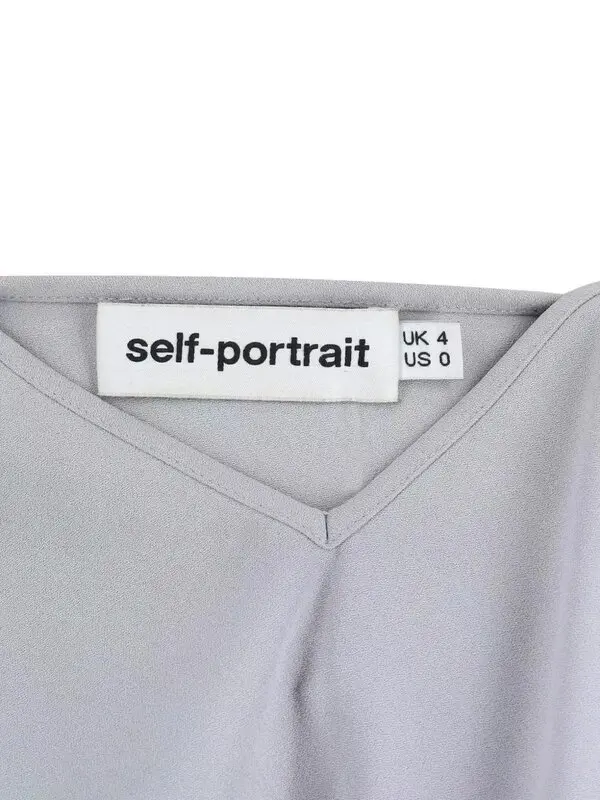 SELF-PORTRAIT Sleeveless Top