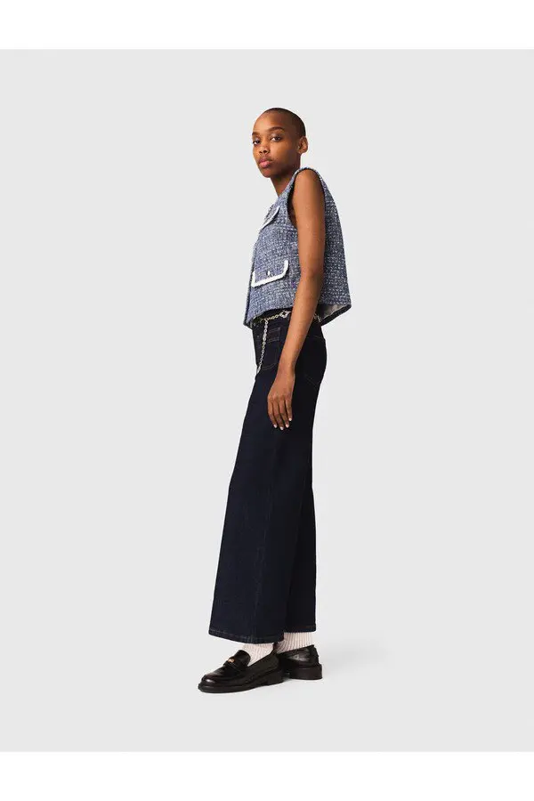Maje Tweed Vest