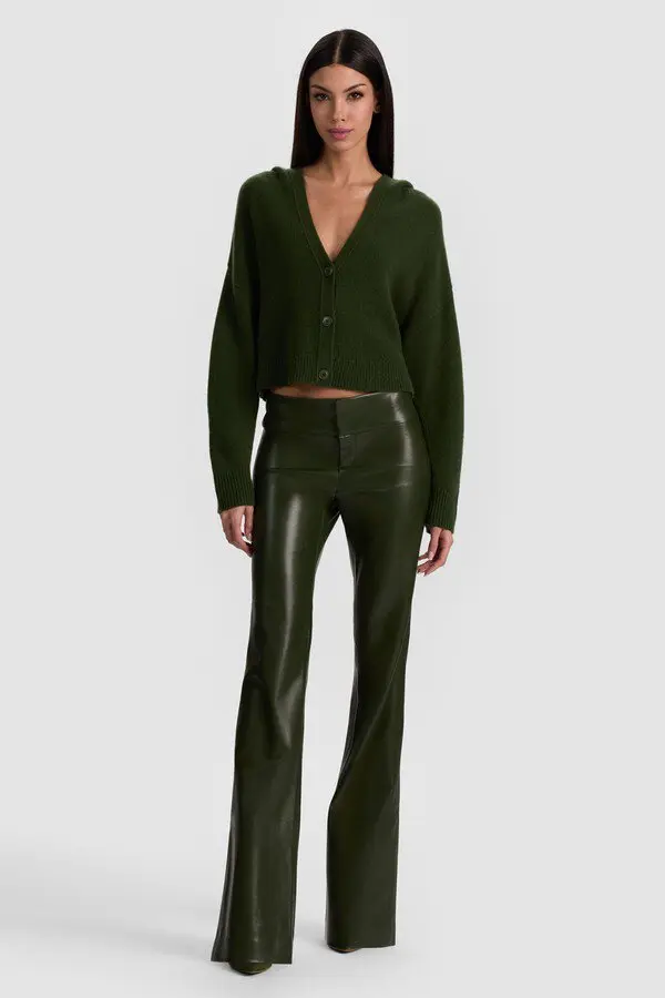 Alice + Olivia Olivia Vegan Bootcut Pant